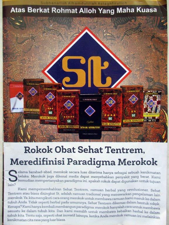 ST ROKOK OBAT BUKAN ROKOK HERBAL RAOS PALING ECO SPESIAL OXY, Kesehatan ...