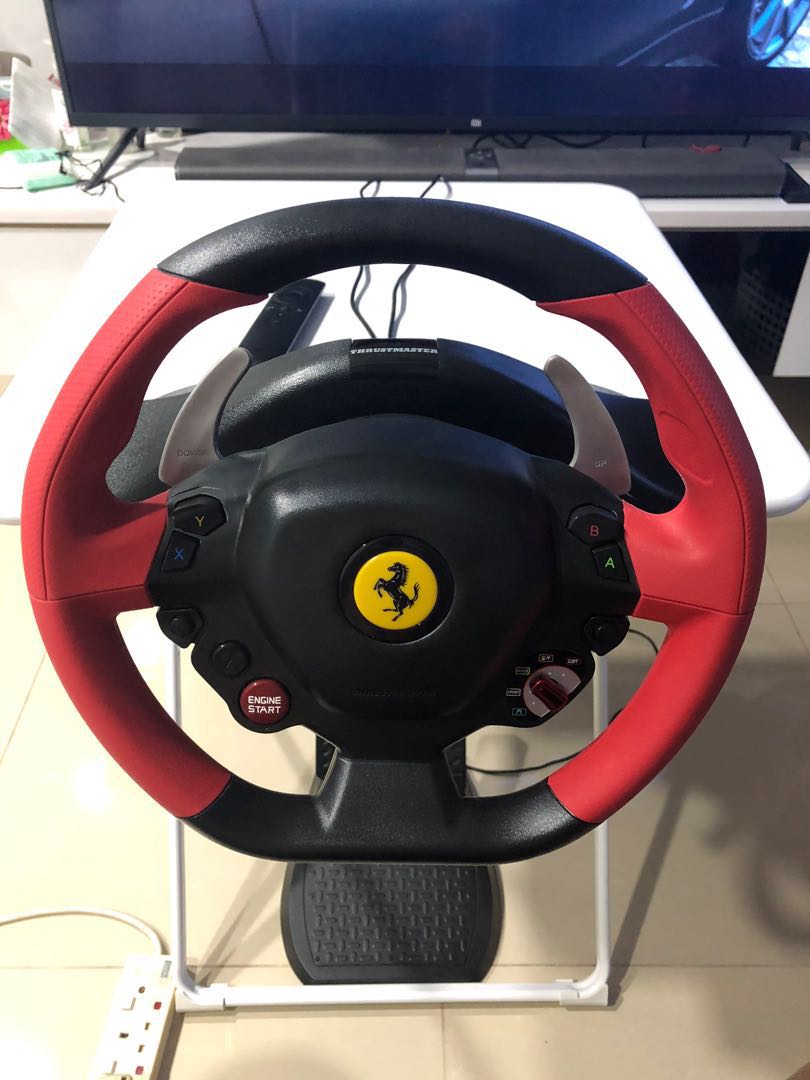 Thrustmaster Ferrari 458 spider, Video Gaming, Video Game Consoles ...