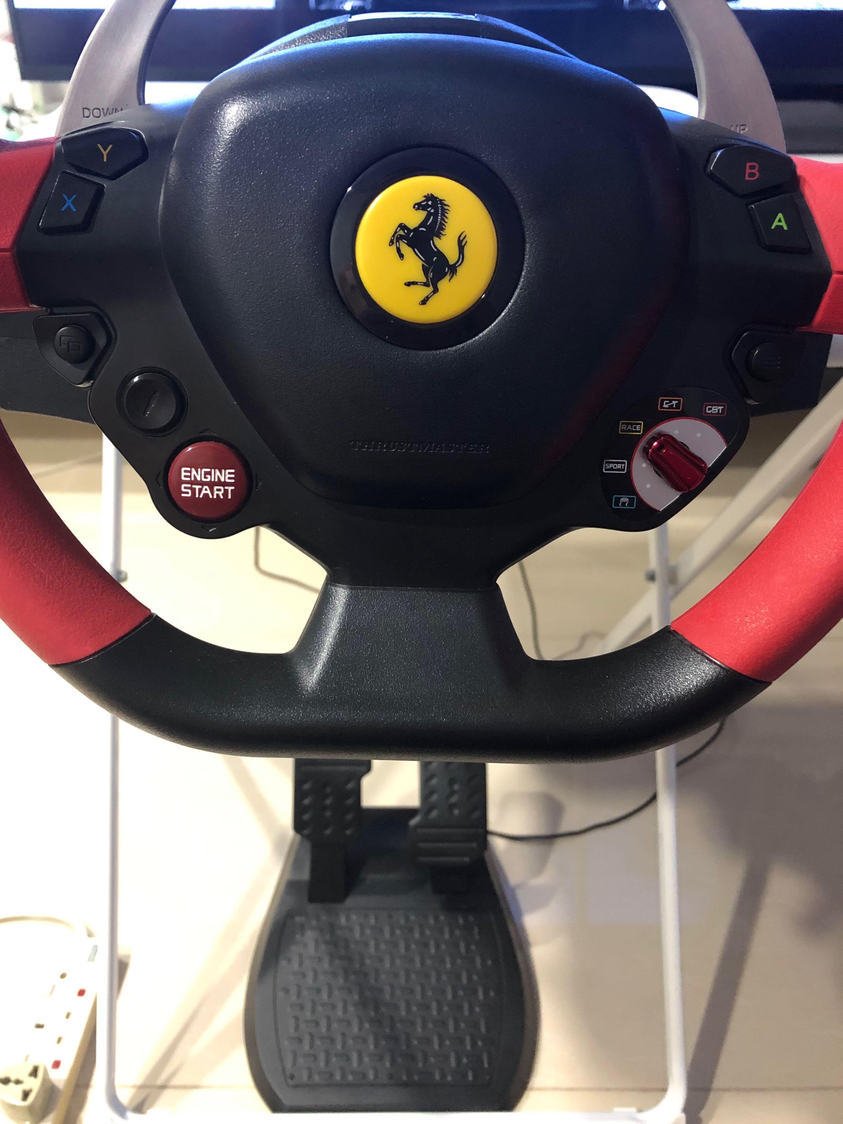 Thrustmaster Ferrari 458 spider, Video Gaming, Video Game Consoles ...