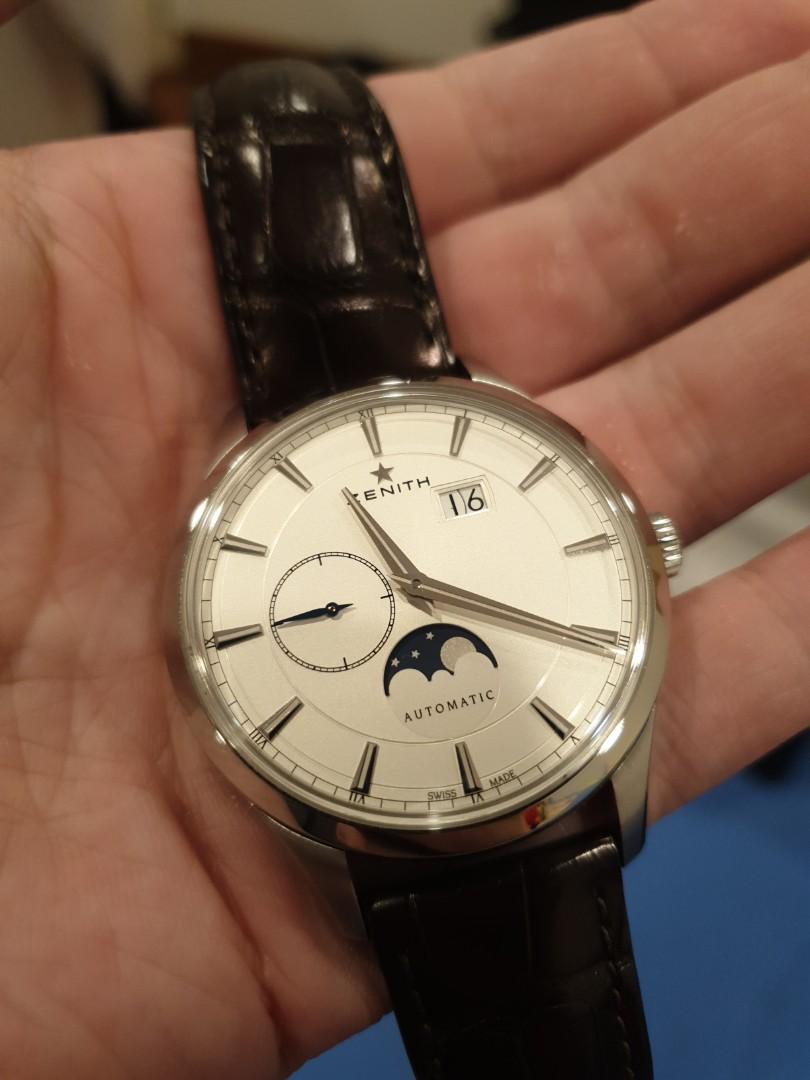Zenith Captain Moonphase, Luxury, Watches on Carousell
