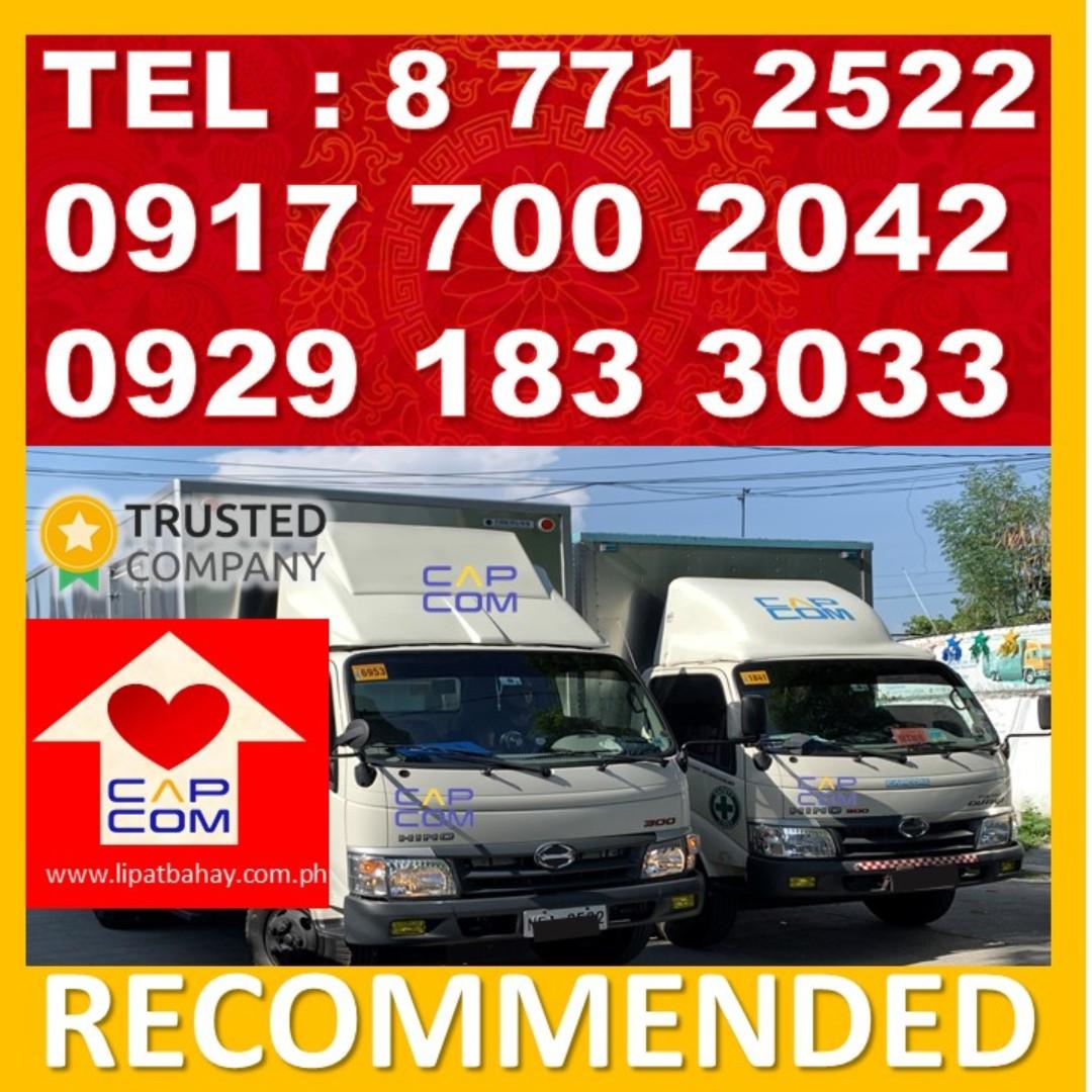 6 wheeler closed van truck for rent hire condo apartment building ...