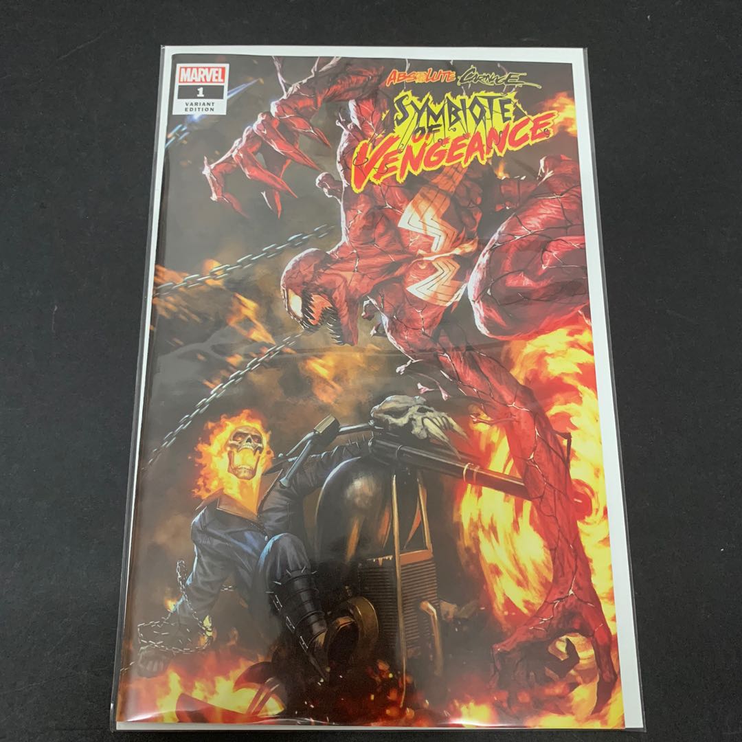 Absolute Carnage: Symbiote Of Vengeance 1 Marvel Comics Book Ghost ...
