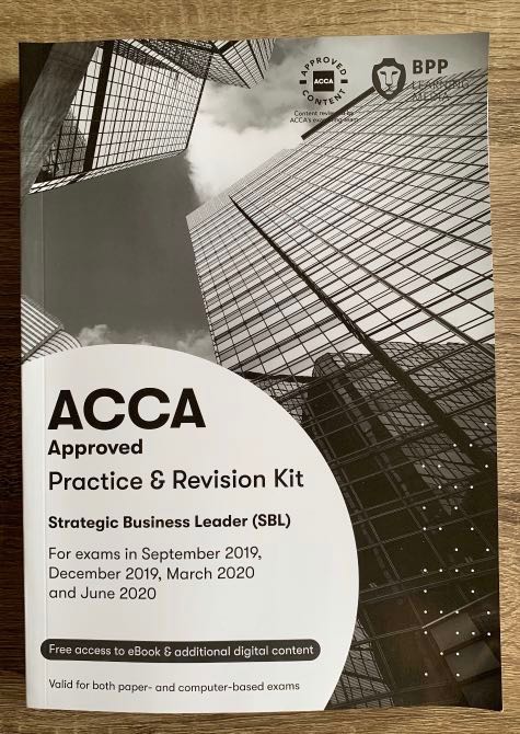 ACCA SBL,SBR,AAA Kit/Text#BPP #kaplan 2020/21, Hobbies & Toys, Books ...