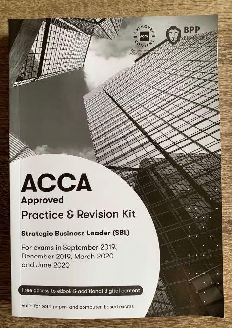 ACCA SBL,SBR,AAA Kit/Text#BPP #kaplan 2020/21, Hobbies & Toys, Books ...
