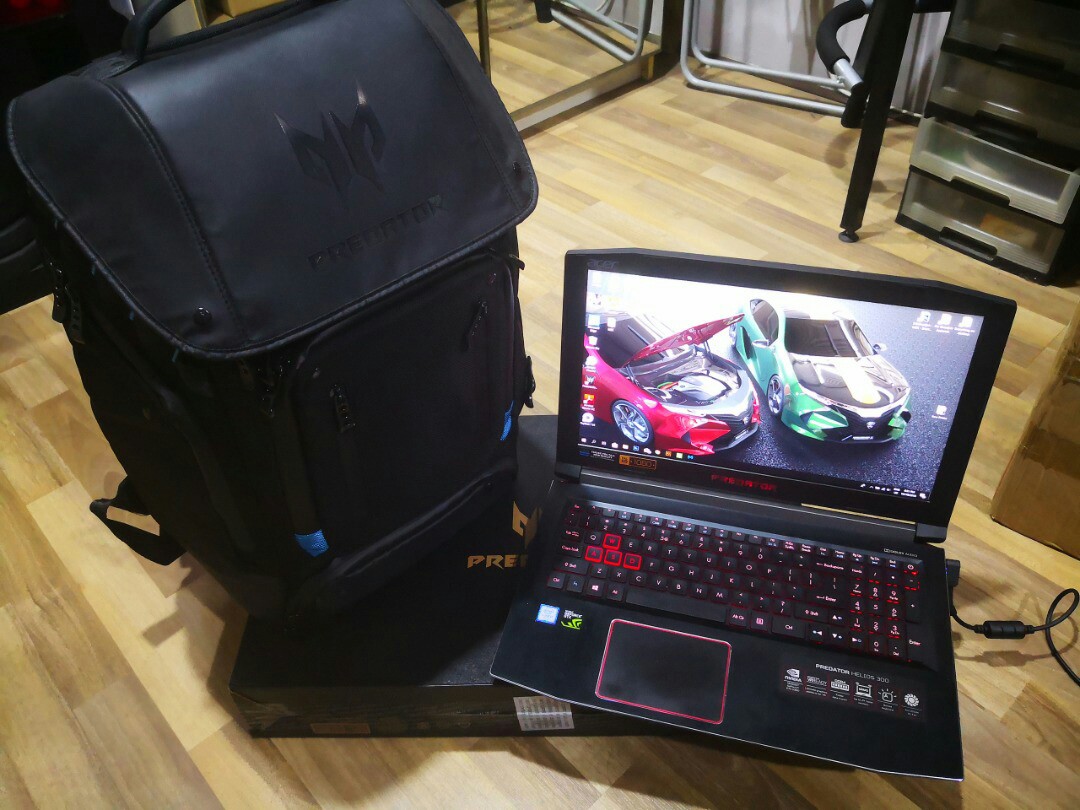 Acer Predator Helios 300 Free Backpack, Computers & Tech, Parts ...
