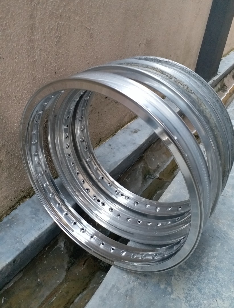 ALLOY Rim Like Borrani Italy for norton bsa triumph ajs honda yamaha ...
