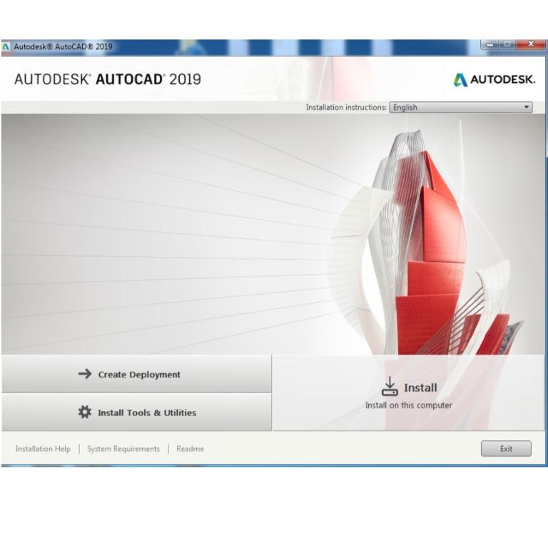 AUTODESK AUTOCAD 2019 x64 x32 Windows [ LIFETIME ACTIVATION ] 100% ...