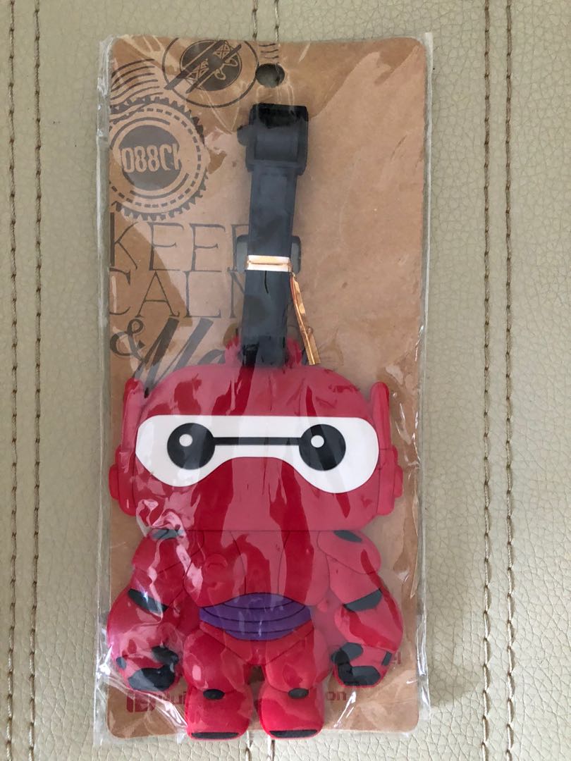 Baymax Luggage Tag, Hobbies & Toys, Travel, Luggage on Carousell
