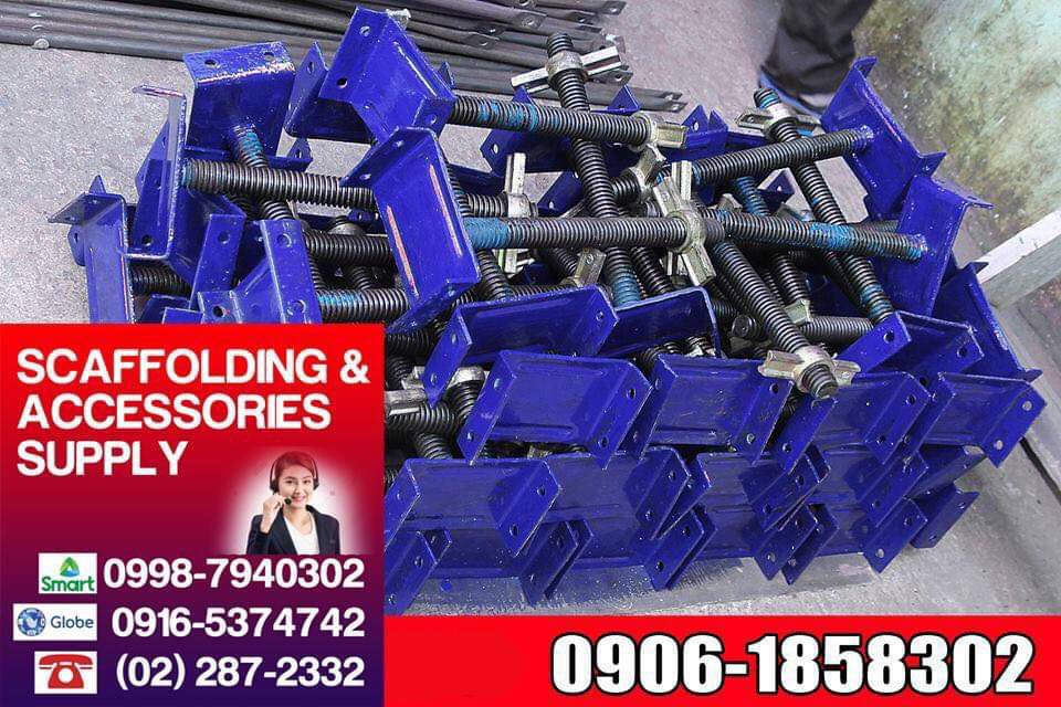 Catwalk Planks Scaffolding Swivel Clamp Double Pipe Caster Wheel U head ...