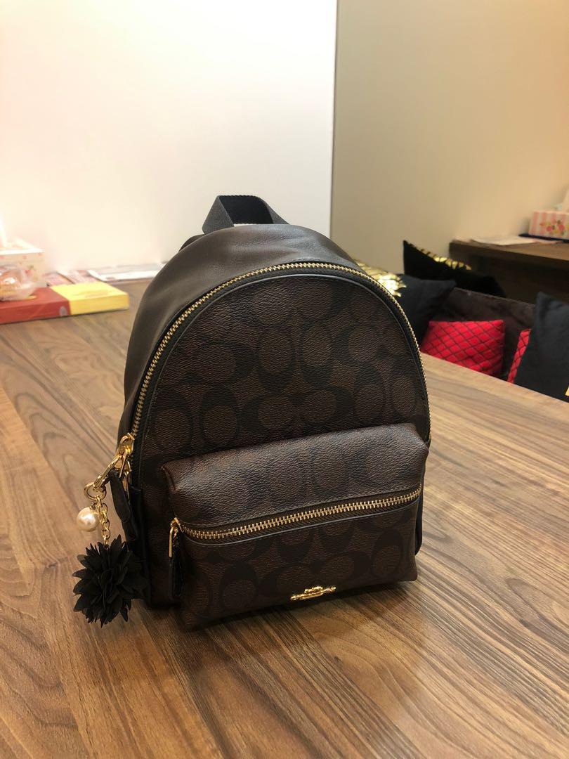 Coach mini backpack, Luxury, Bags & Wallets on Carousell