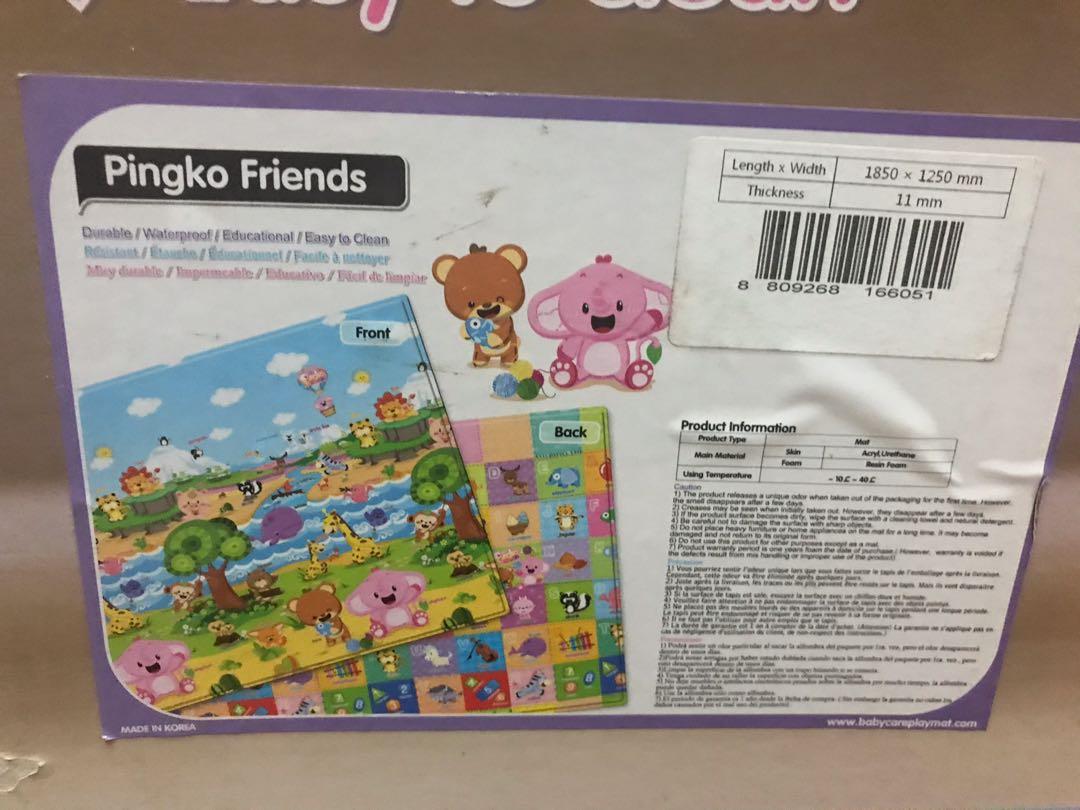 Comflor Playmat Pingko Friends, Babies & Kids, Infant Playtime on Carousell