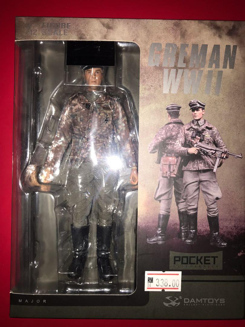 Damtoys 1/12 German WW II World War 2 Action Figure, Hobbies & Toys ...