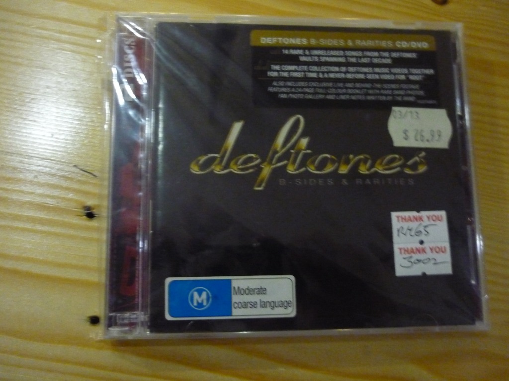DEFTONES - B Side and rarities CD/DVD, Hobbies & Toys, Music & Media ...