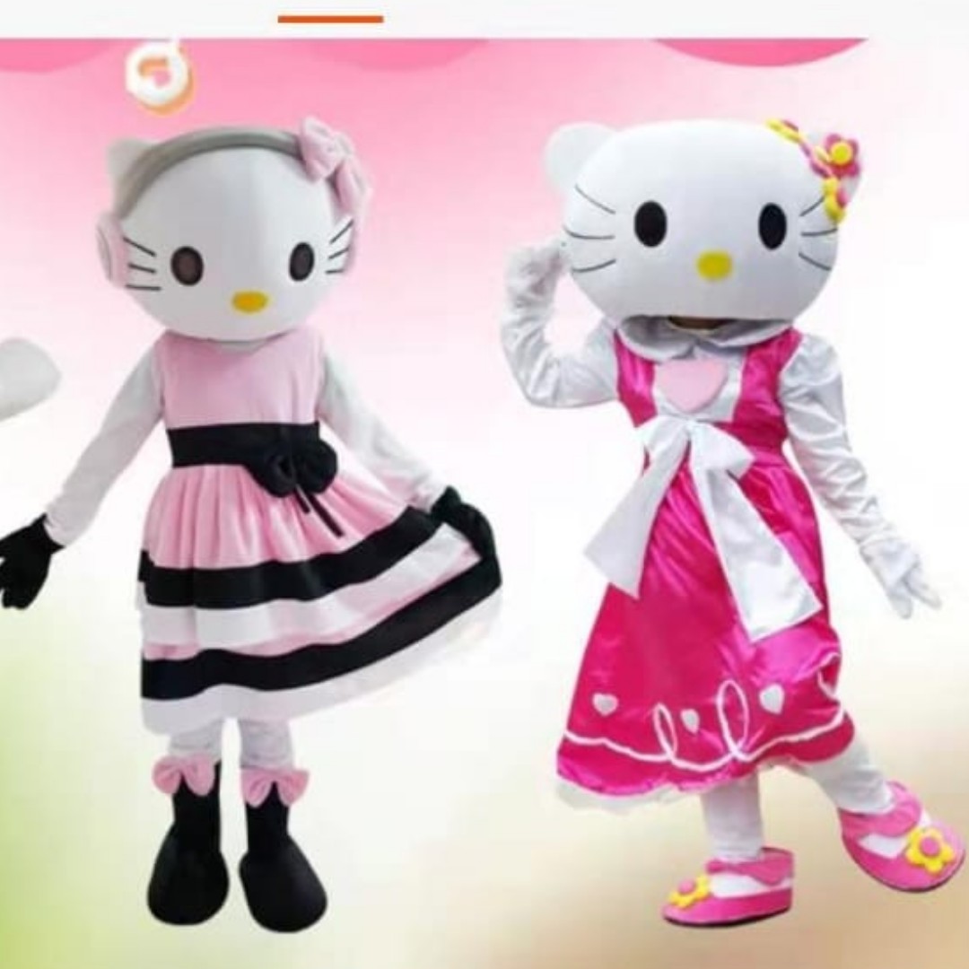 Hello Kitty Mascot costume Cosplay DND Birthday Party , Everything Else ...