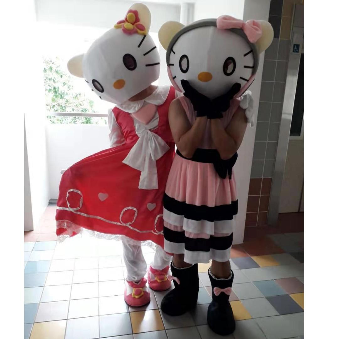 Hello Kitty Mascot costume Cosplay DND Birthday Party , Everything Else ...