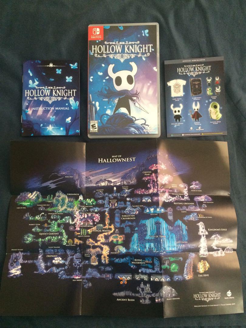 Hollow Knight Custom Nintendo Switch Boxart With Physical
