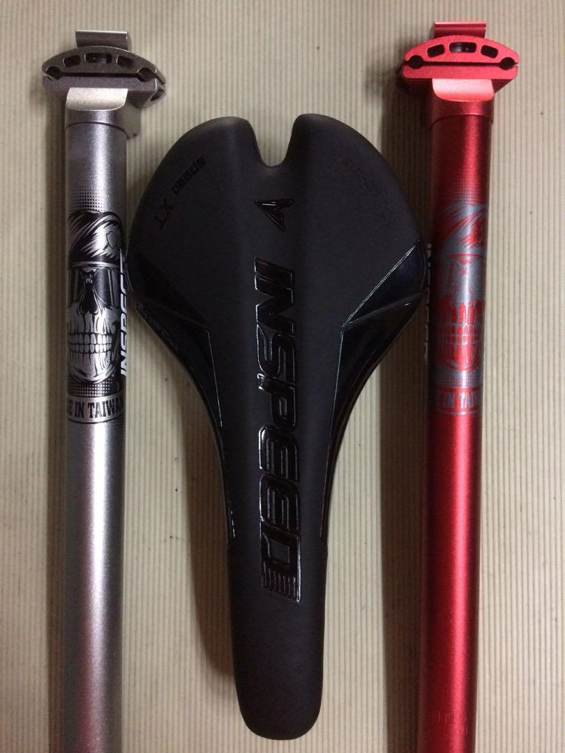 Inspeed seatpost and saddle, Sports Equipment, Bicycles & Parts ...