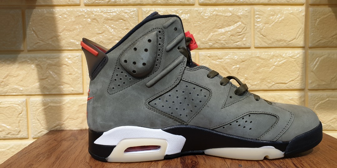 J'6 Travis Scott Cactus Jack, Men's Fashion, Footwear, Sneakers on ...