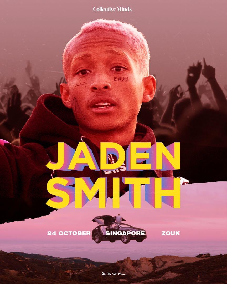 Jaden Smith Tickets (24 Oct 2019), Tickets & Vouchers, Local ...