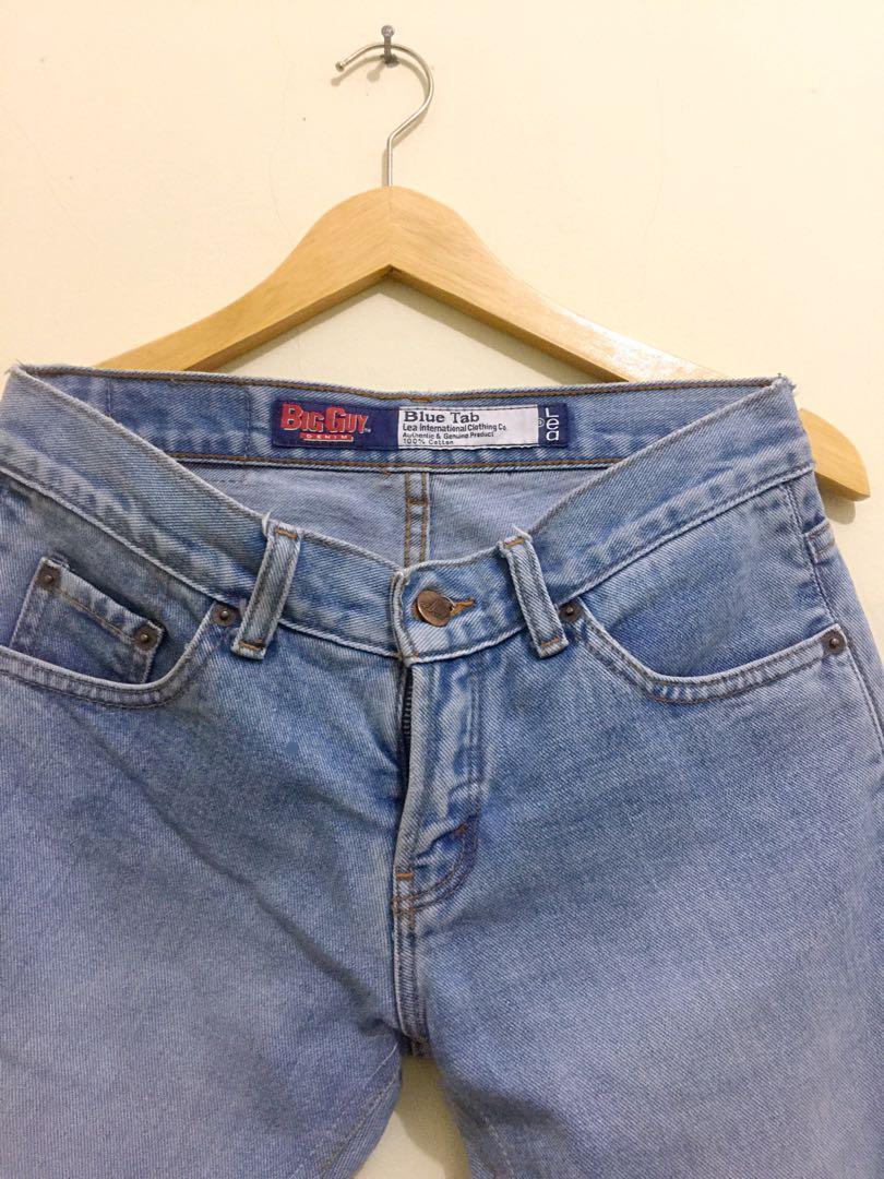 Lea Jeans ( Big Guy Denim ), Fesyen Wanita, Pakaian Wanita, Bawahan di ...