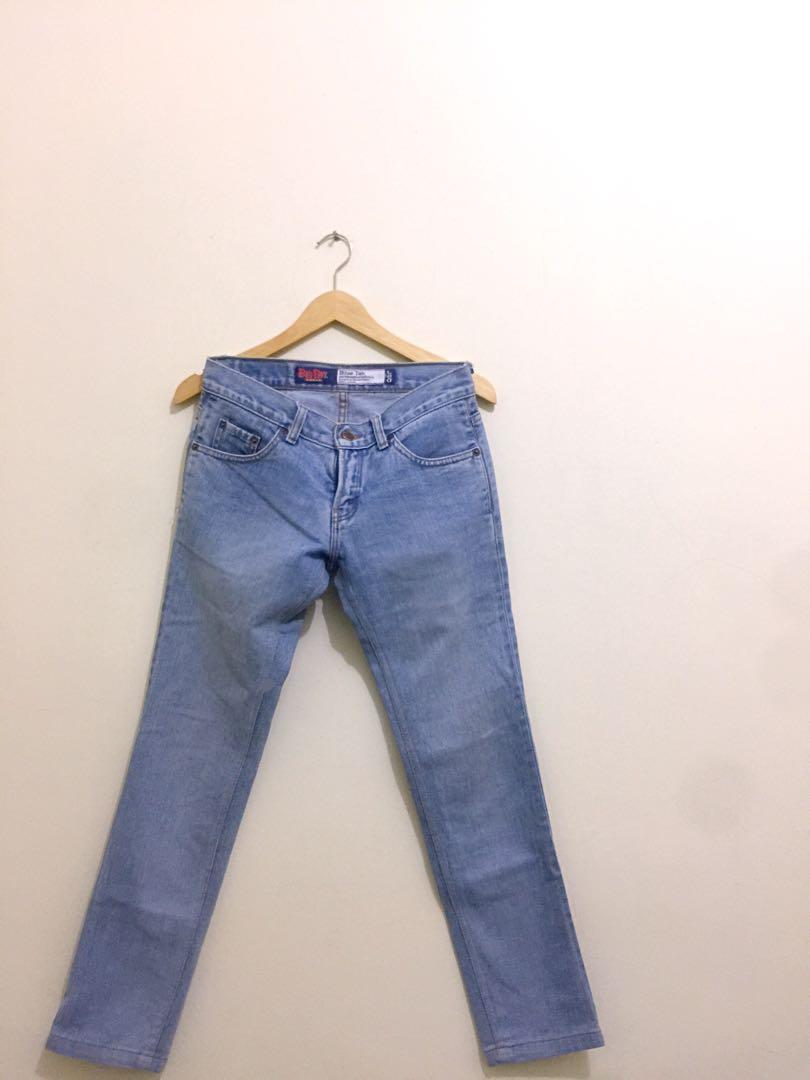 Lea Jeans ( Big Guy Denim ), Fesyen Wanita, Pakaian Wanita, Bawahan di ...