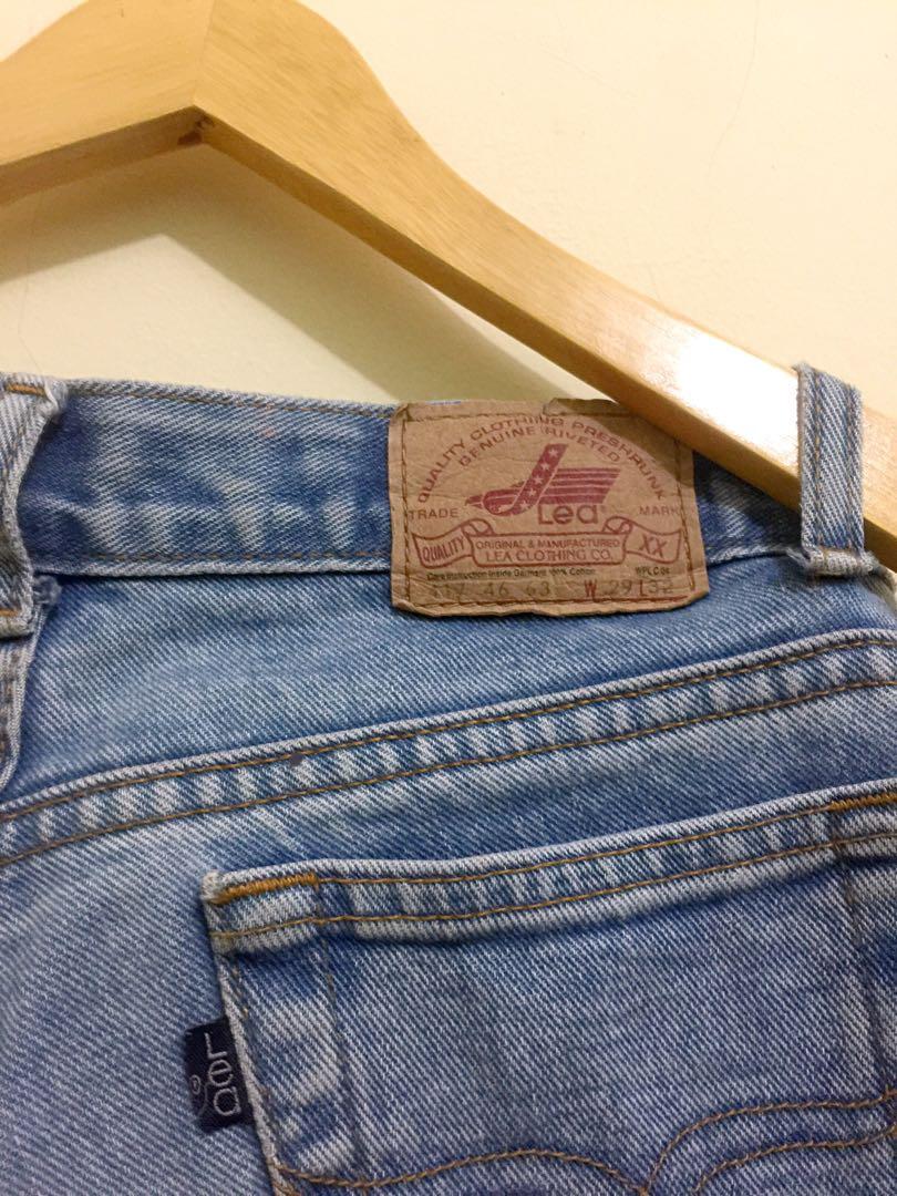 Lea Jeans ( Big Guy Denim ), Fesyen Wanita, Pakaian Wanita, Bawahan di ...