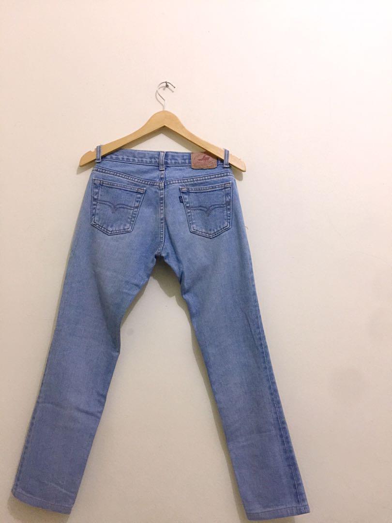 Lea Jeans ( Big Guy Denim ), Fesyen Wanita, Pakaian Wanita, Bawahan di ...