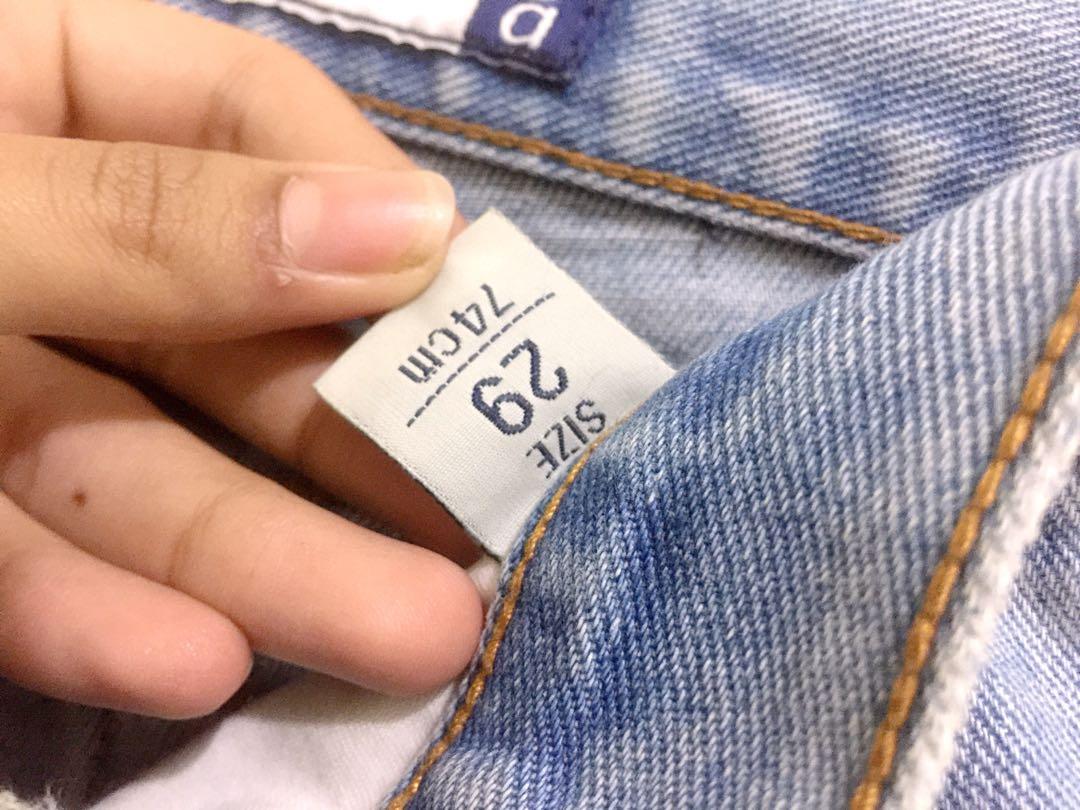 Lea Jeans ( Big Guy Denim ), Fesyen Wanita, Pakaian Wanita, Bawahan di ...