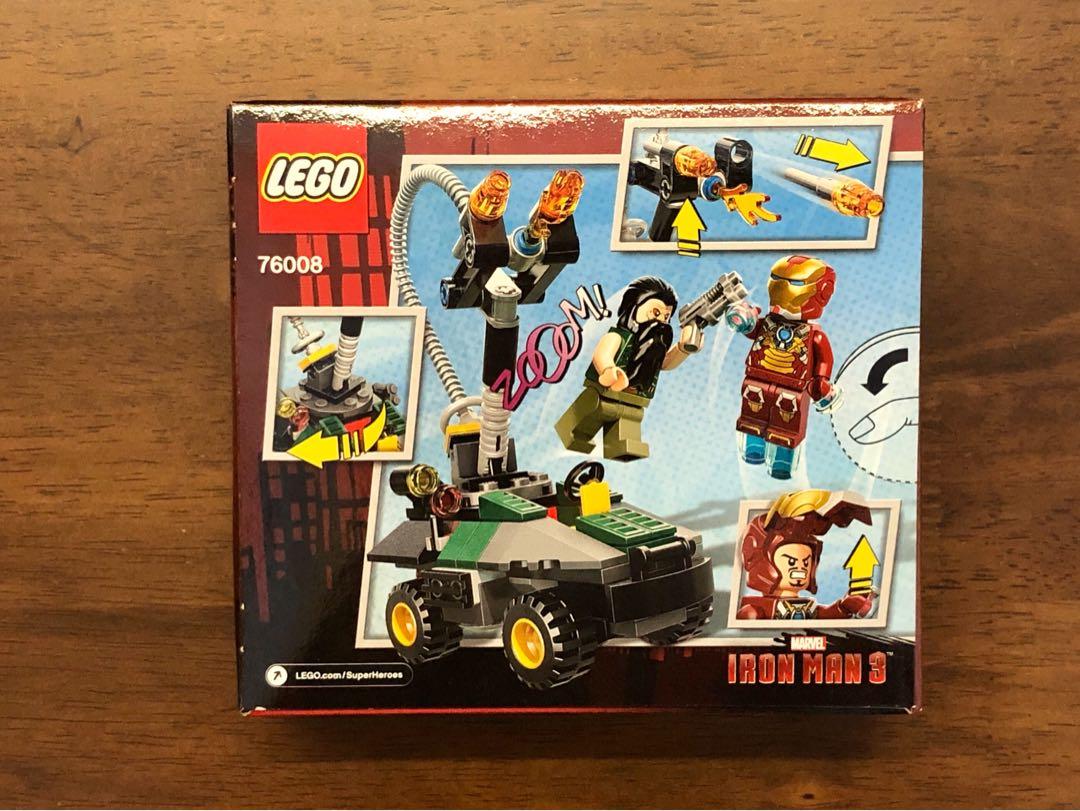 Lego super heroes marvel 76008 ironman mark mk 17 mandarin , 興趣及遊戲, 玩具 ...
