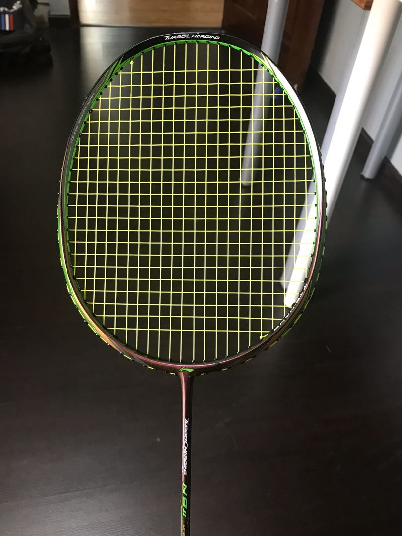 Lining Turbocharging 75 N9ii, Sports Equipment, Sports & Games, Racket ...