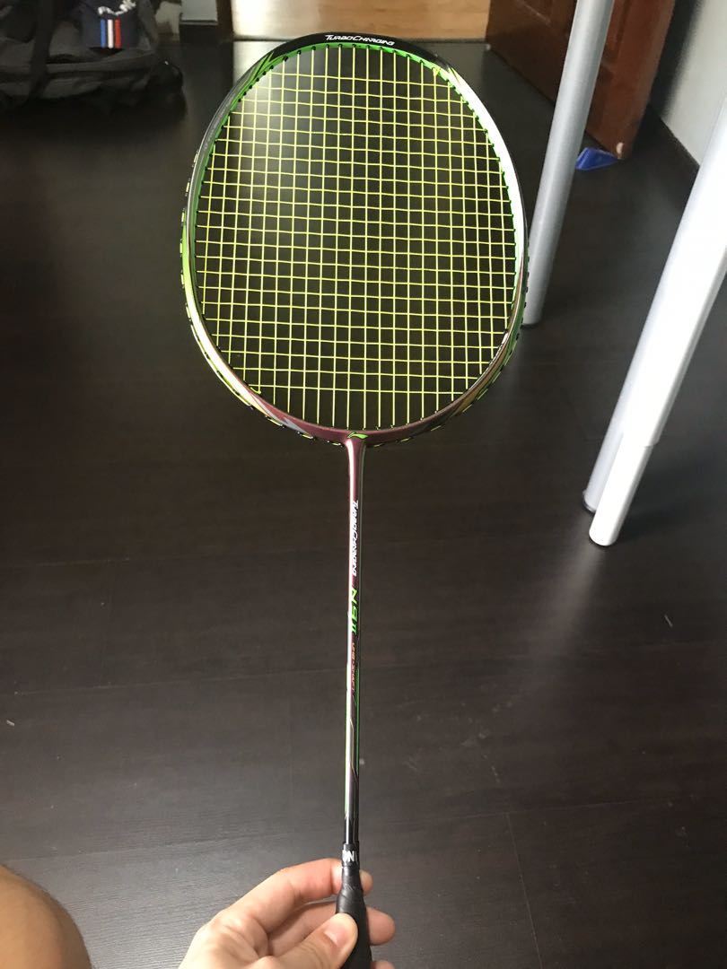 Lining Turbocharging 75 N9ii, Sports Equipment, Sports & Games, Racket ...