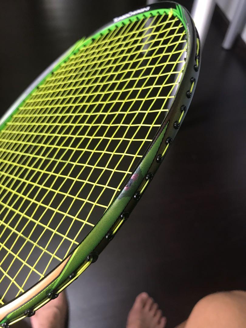 Lining Turbocharging 75 N9ii, Sports Equipment, Sports & Games, Racket ...