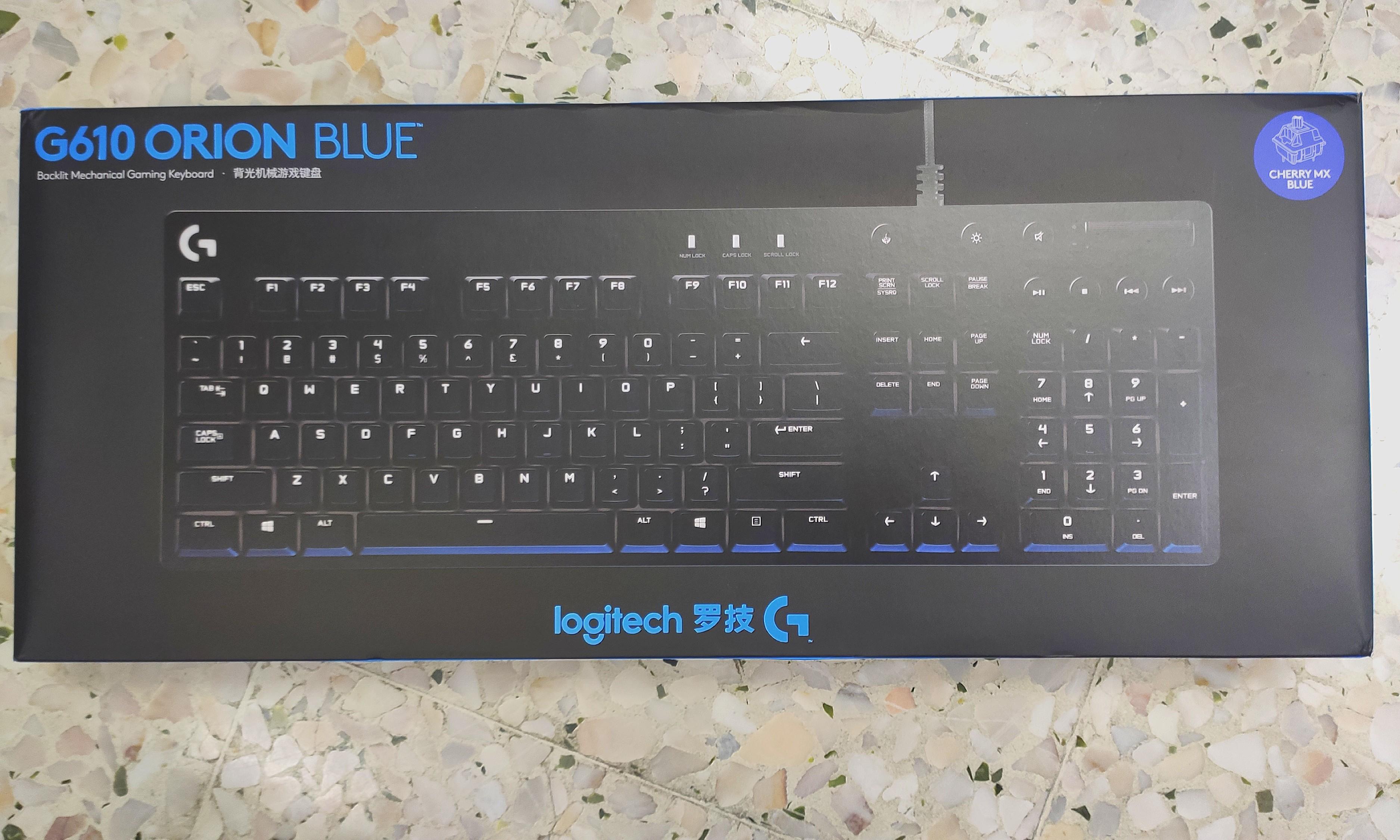 Logitech Keyboard G610 Orion Spectrum, Computers & Tech, Parts ...