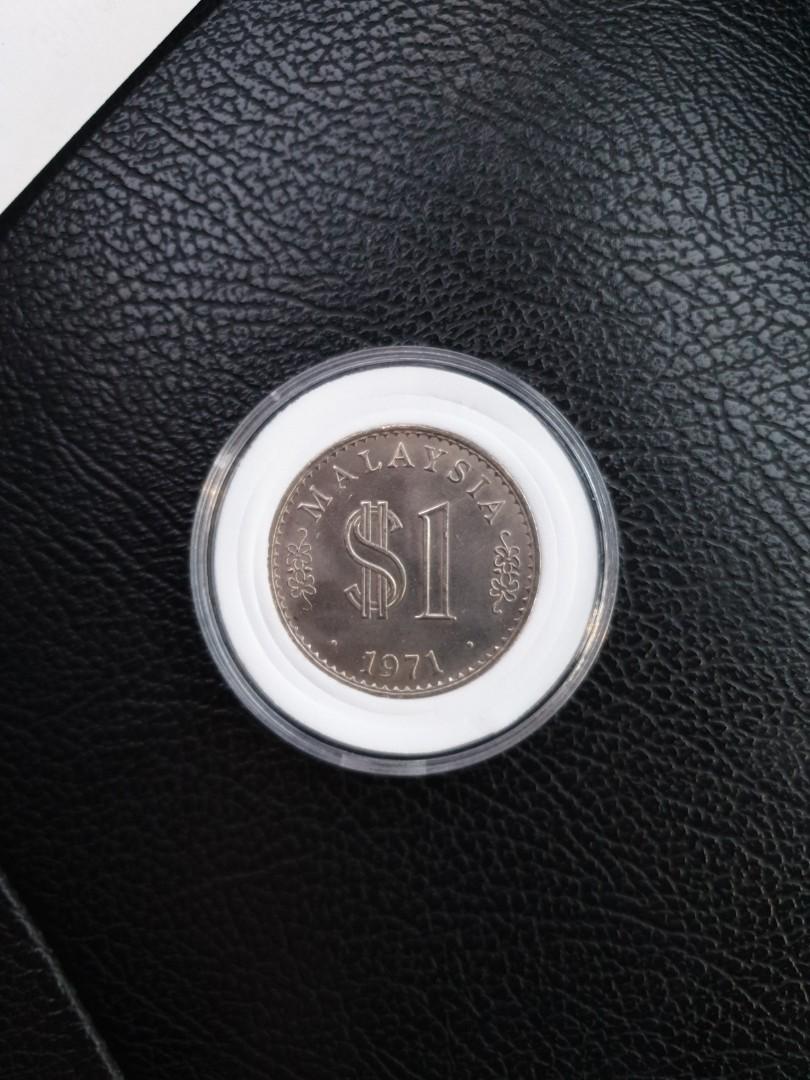 Malaysia 1971 $1 Satu Ringgit Circulated Coin EF / AU, Hobbies & Toys ...