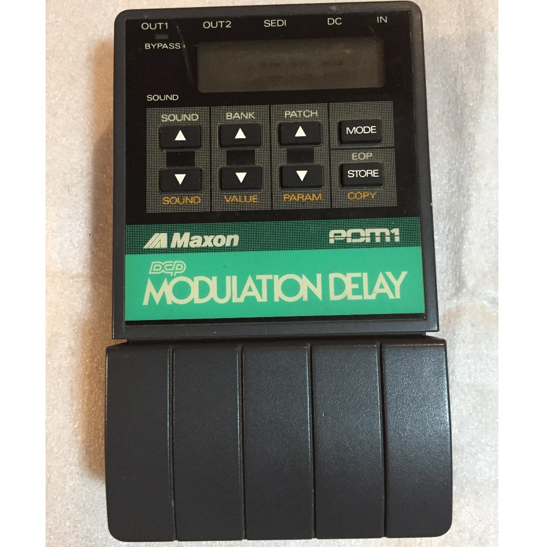 Maxon PDM1 Modulation Delay, same as Ibanez PDM1 Guitar Effects Pedal, Hobbies & Toys, Music ...