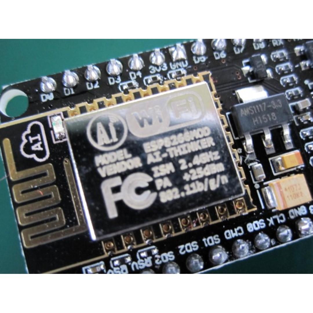 NodeMcu Lua WIFI Internet Of Things IOT development board based ESP8266 ...
