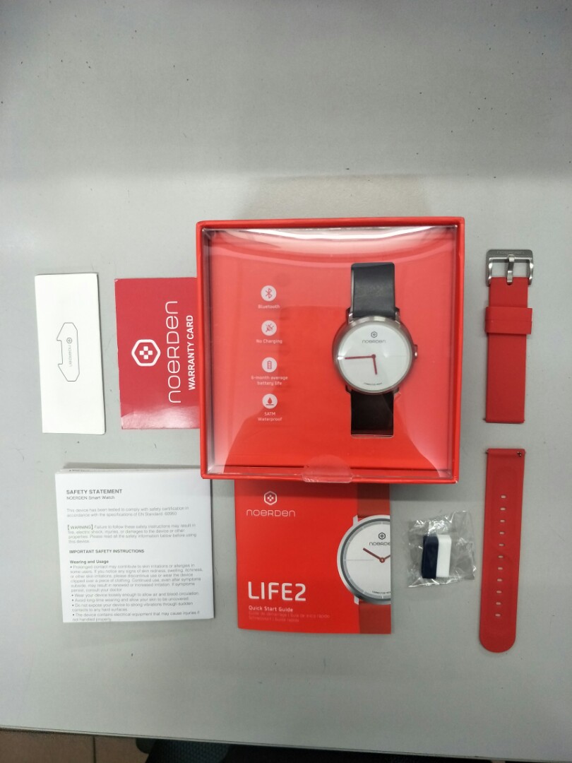 NOERDEN LIFE 2 HYBRID SMART WATCH, Luxury, Watches on Carousell