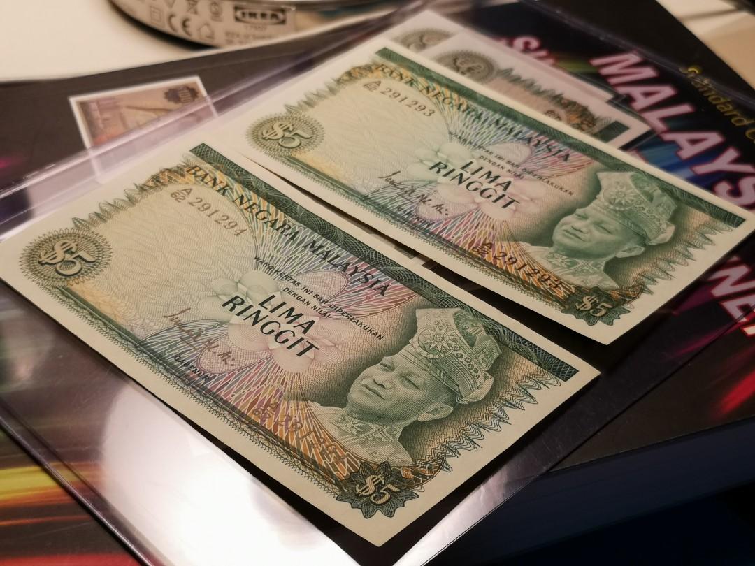 Old Note rm 5, Hobbies & Toys, Memorabilia & Collectibles, Currency on ...