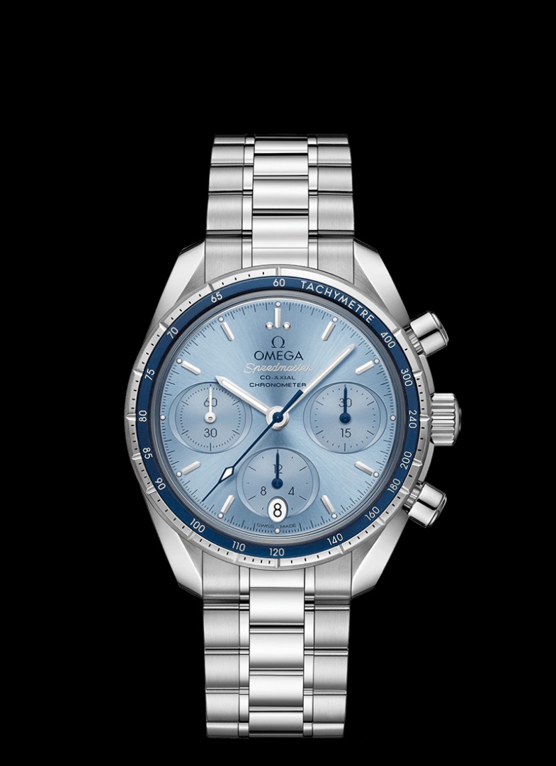 Omega speedmaster ice blue, Luxury, Watches on Carousell