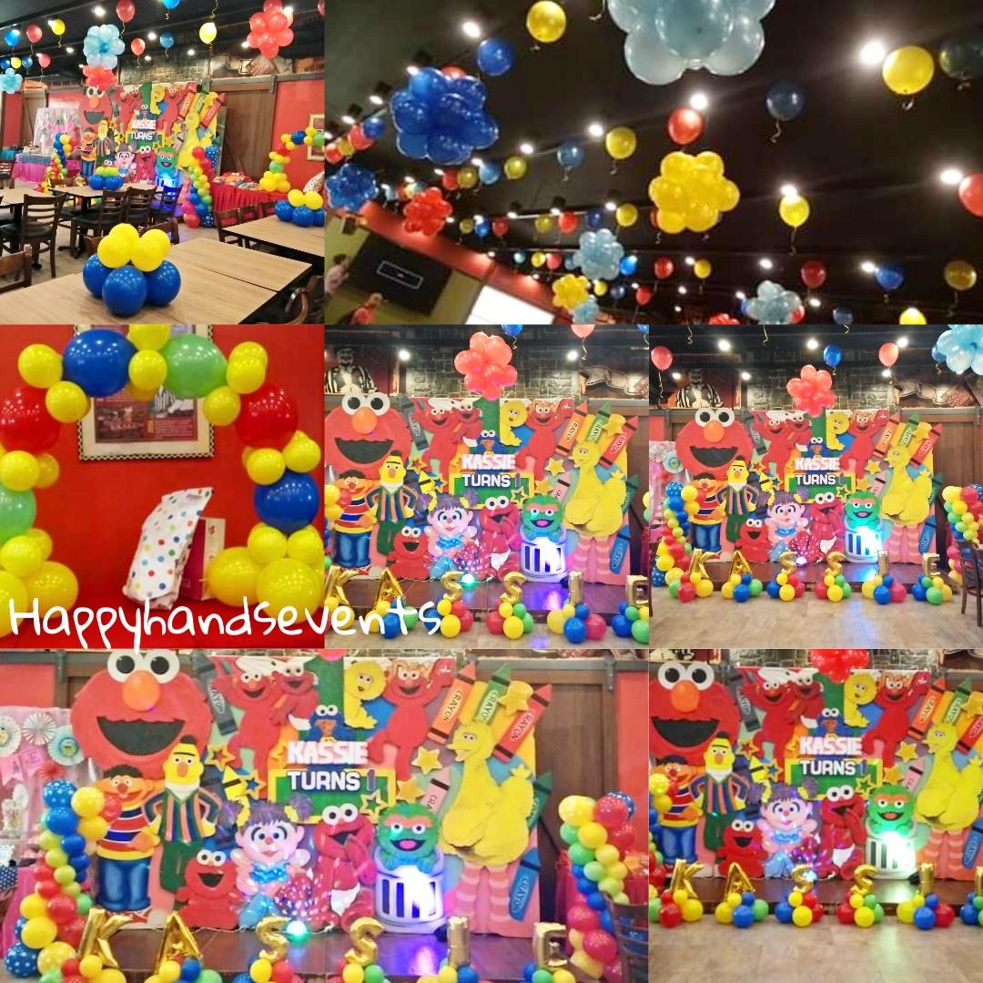 Party Needs Balloons Styro Backdrop, Hobbies & Toys, Stationary & Craft ...