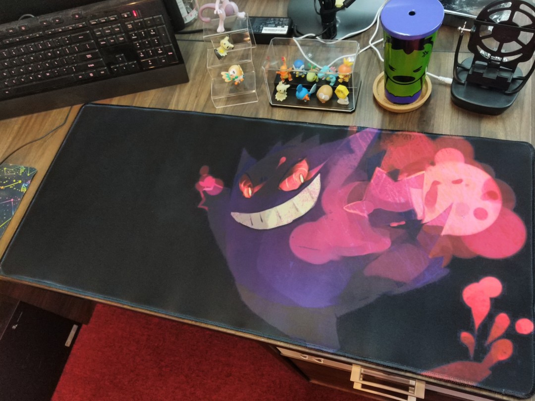 Pokemon Table Mat 90cm x 30cm Gengar, Babies & Kids, Baby Nursery ...