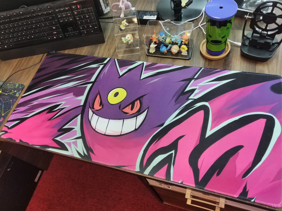 Pokemon Table Mat 90cm x 30cm Mega Gengar, Hobbies & Toys, Toys & Games ...