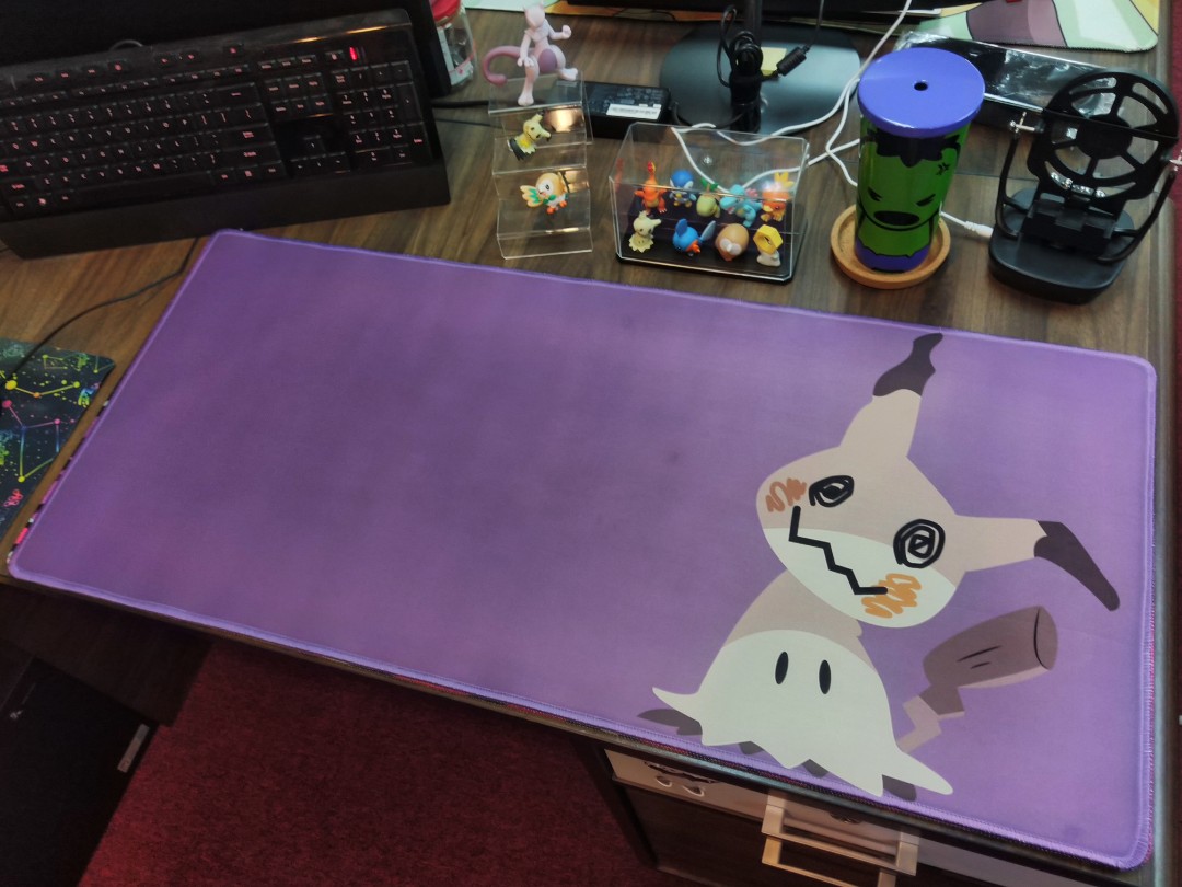 Pokemon Table Mat 90cm x 30cm Mimikyu, Babies & Kids, Baby Nursery ...