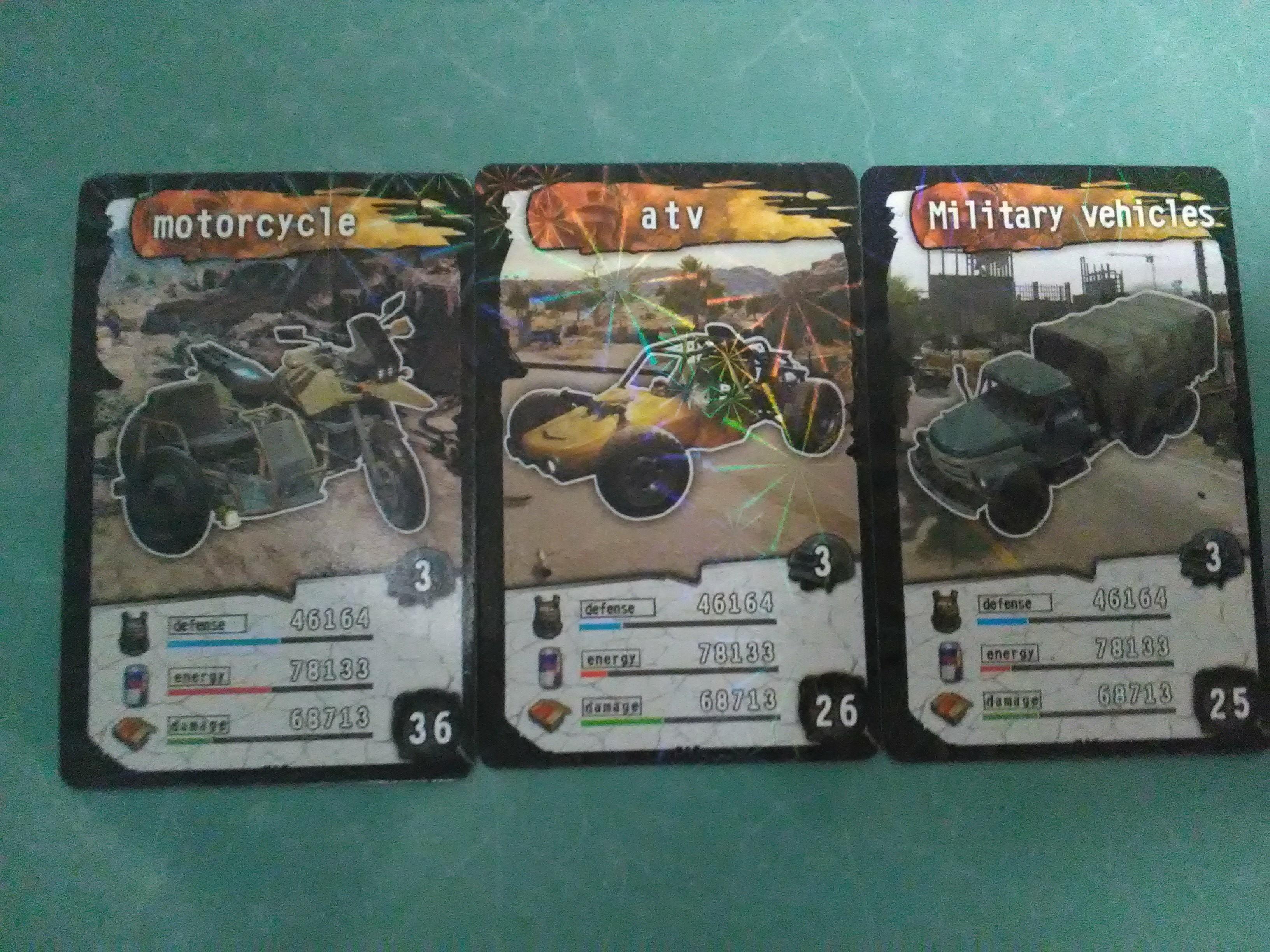 PUBG cards, Hobbies & Toys, Toys & Games on Carousell