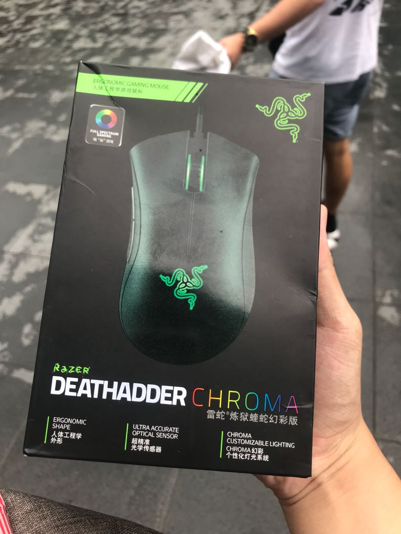 Razer Deathadder Chroma, Computers & Tech, Parts & Accessories ...