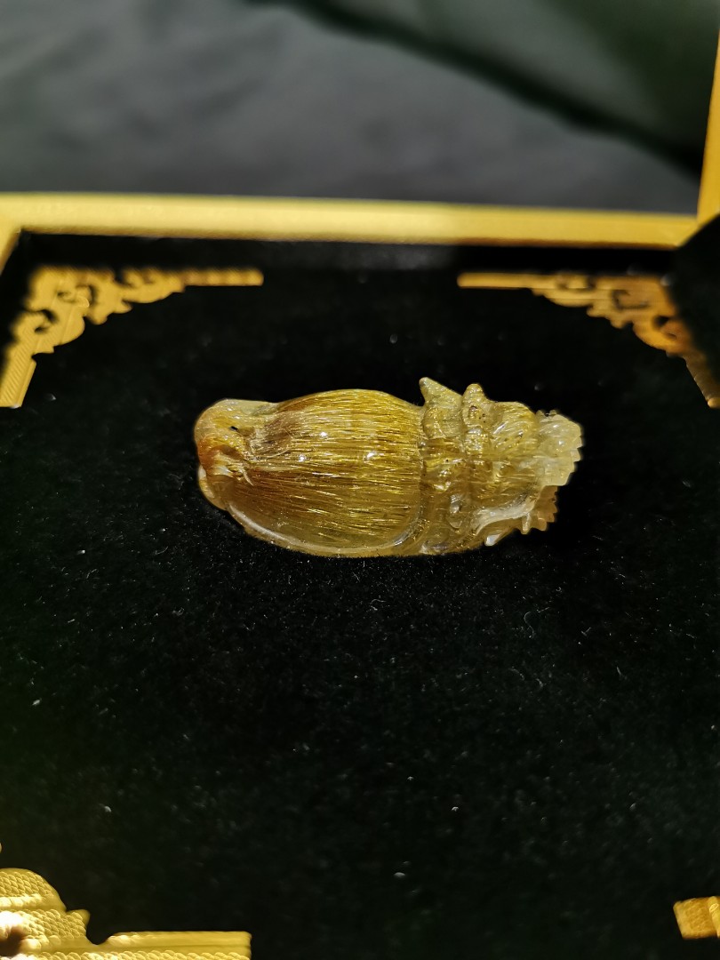 Rutilated Long gui, Hobbies & Toys, Memorabilia & Collectibles ...