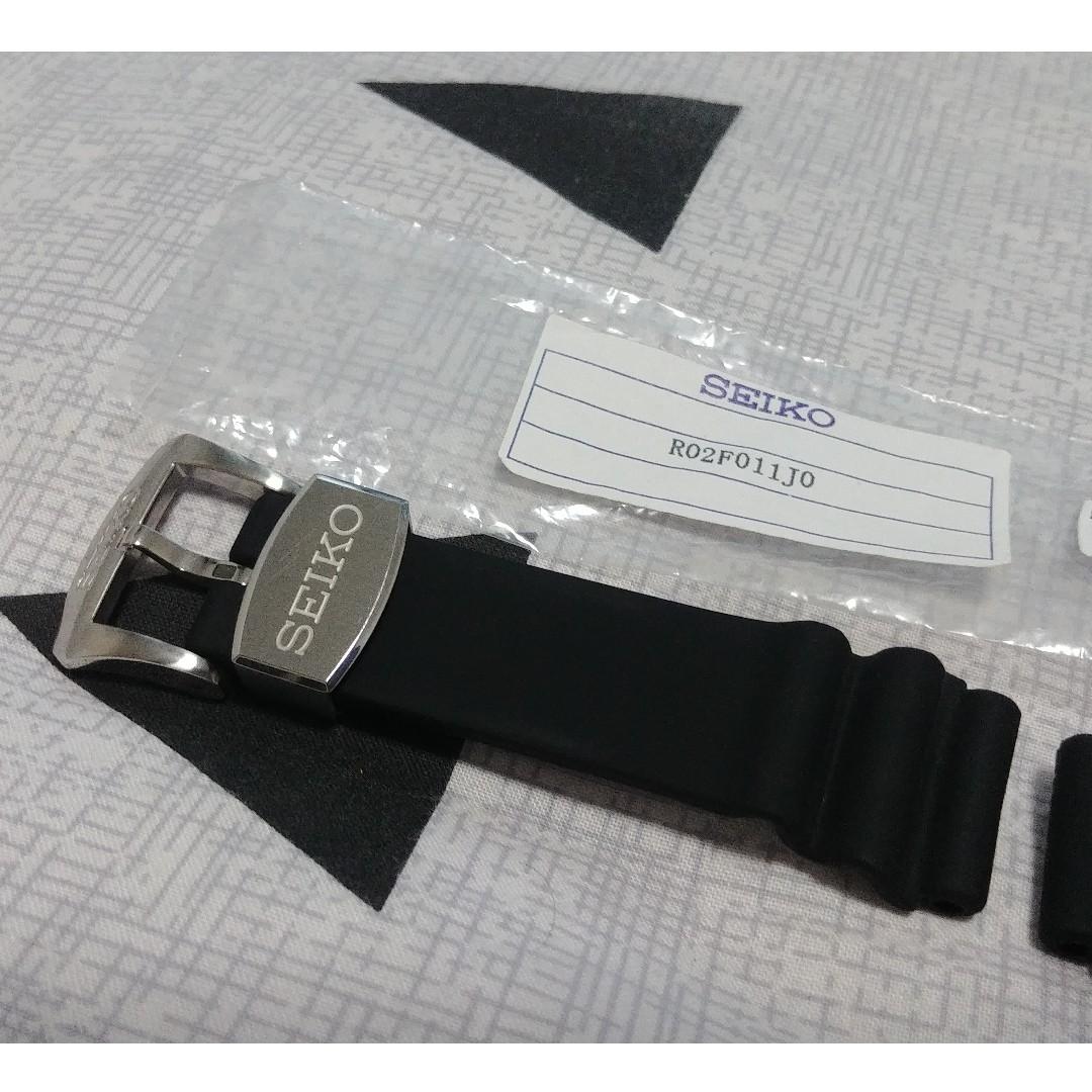 seiko R02F011J0 22mm Rubber Strap ( mint , authentic , for skx , turtle ...