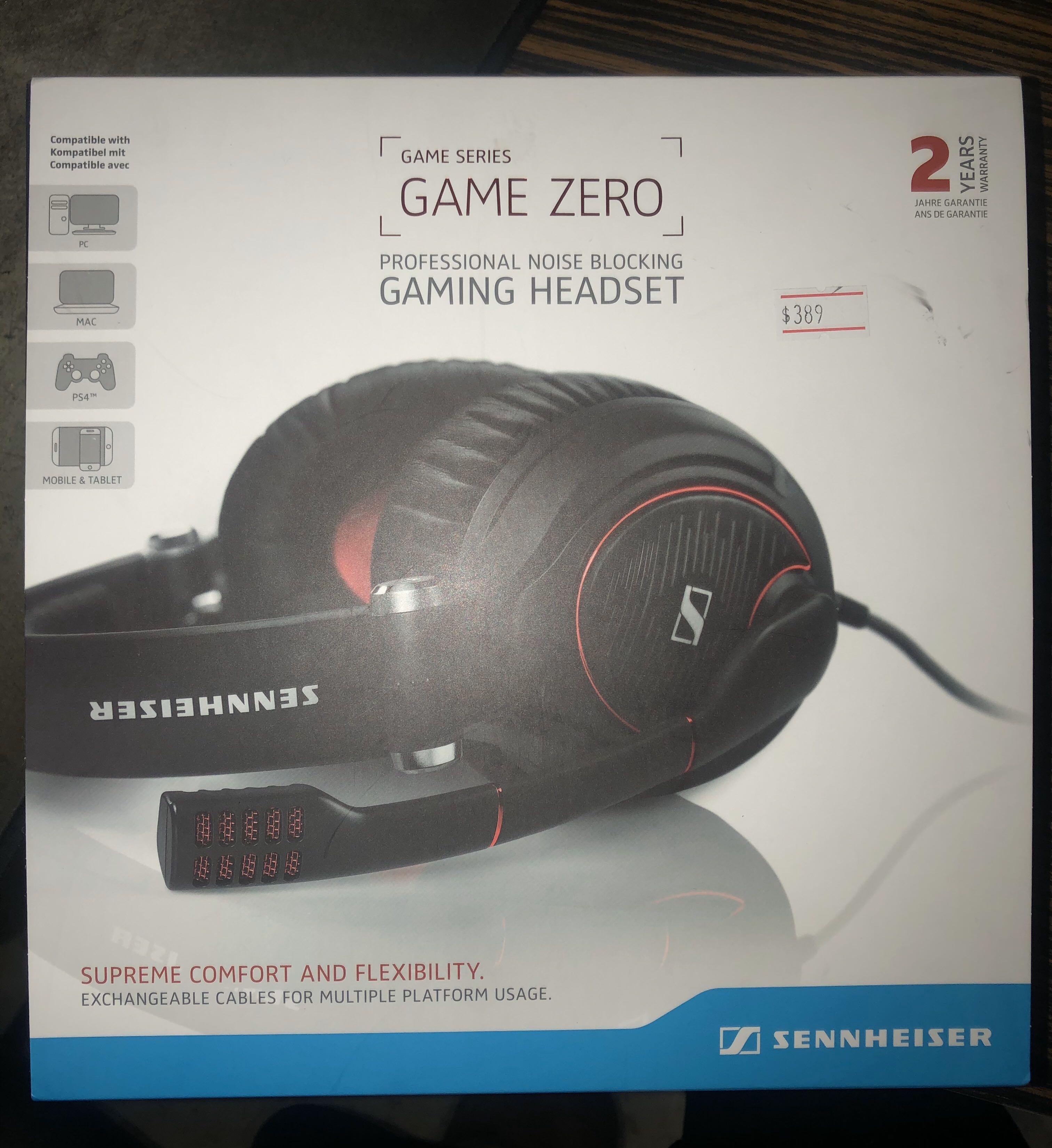 Sennheiser game zero, Audio, Headphones & Headsets on Carousell