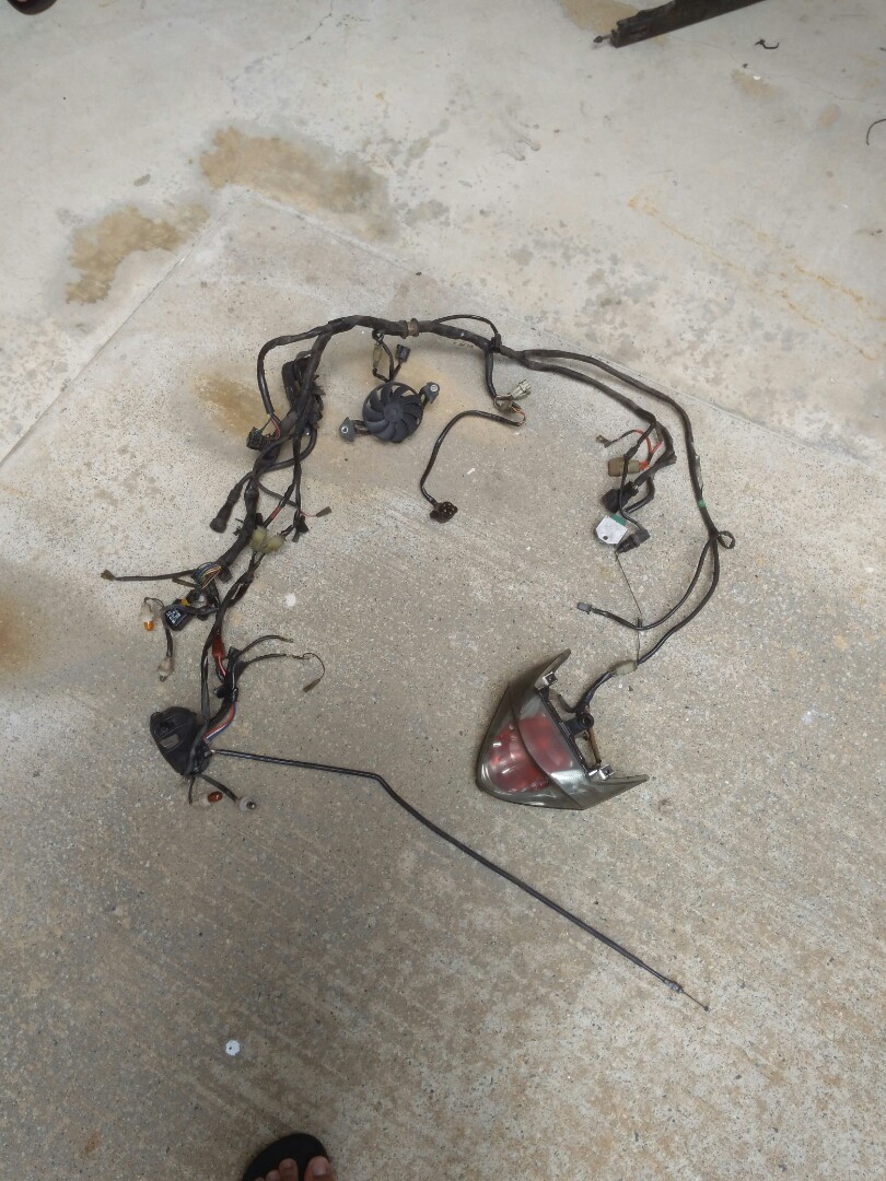 Spark wire harness (with hazard light), Motorcycles, Motorcycle ...