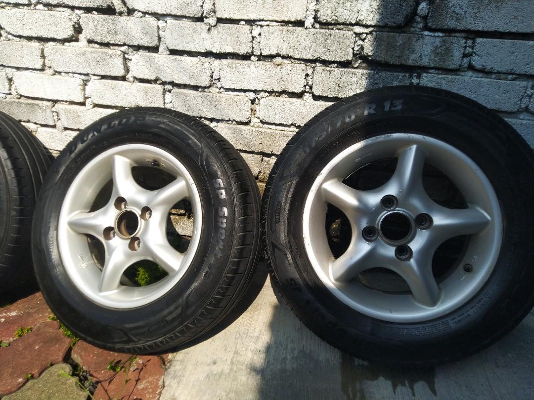 SPORT RIM 13 PCD 100, Auto Accessories on Carousell